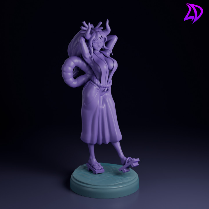 3D Printable Oni Princess by Lavender Devilry