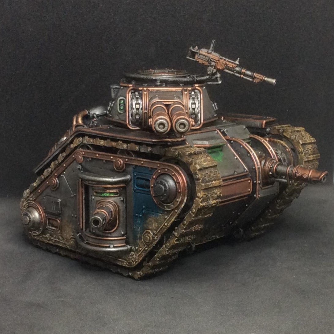 3D Printable Solar Battle Tank - Imperial Force by RedMakers