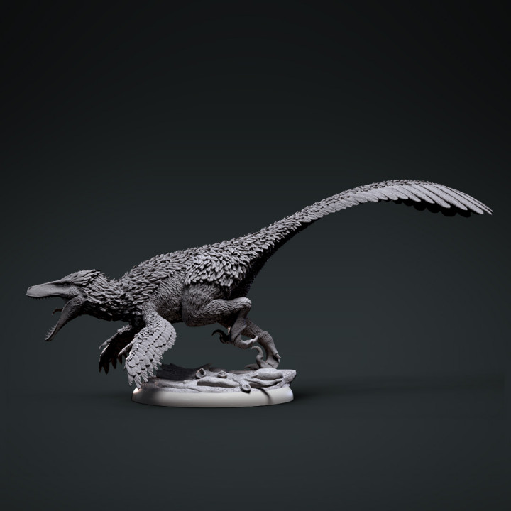 3D Printable Utahraptor pack by clynche art