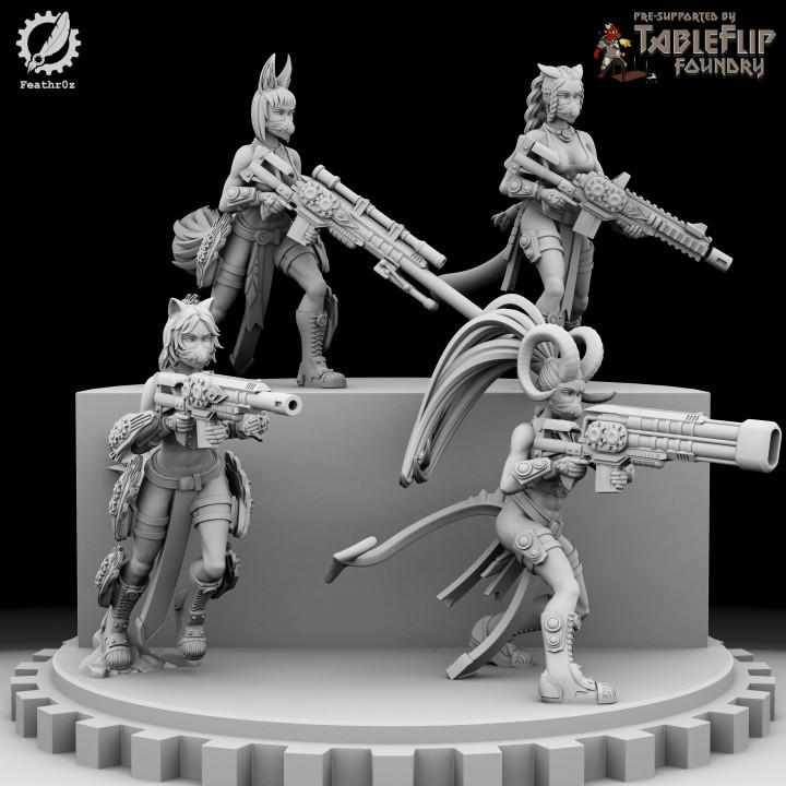 3D Printable Mega Pack - Aurora - Vanguard - Rifles Release 0002 by ...