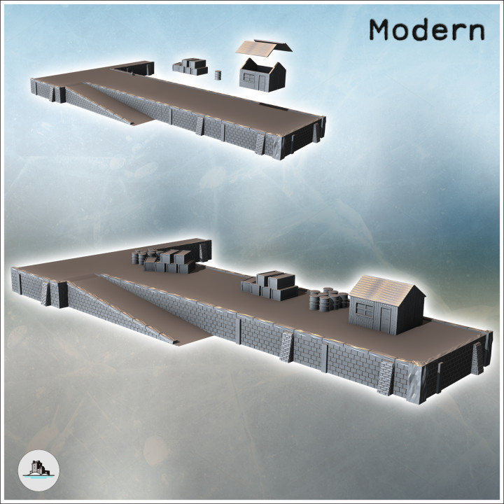 3D Printable Modern city pack No. 5 - Cold Era Modern Warfare Conflict ...