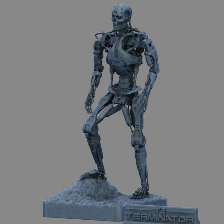 3D Printable T-800 T2 XTERMINATOR by SKYNET