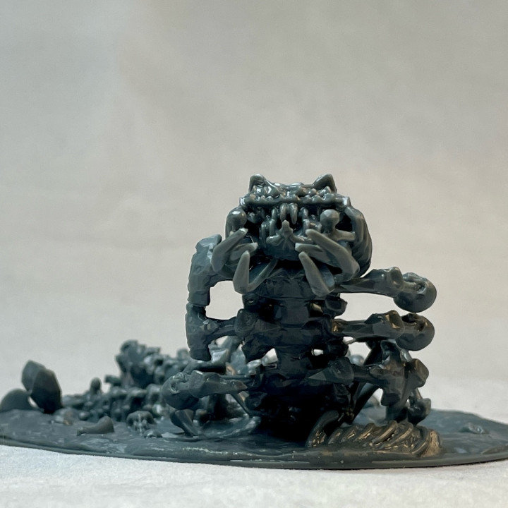 3D Printable Bone Thief from Gooey Cube(tm) by Harry's 3d Sculpting