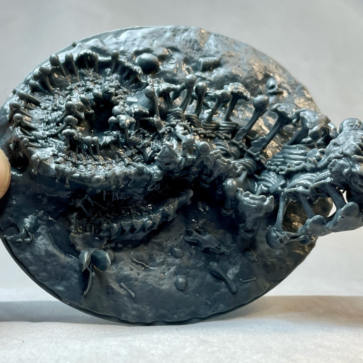 3D Printable Bone Thief from Gooey Cube(tm) by Harry's 3d Sculpting