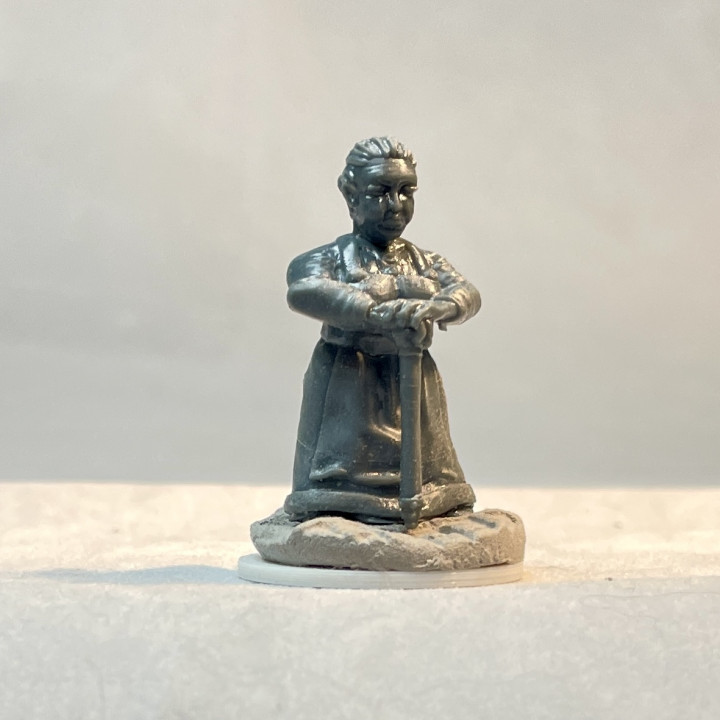 3D Printable Fantasy Villagers by Harry's 3d Sculpting