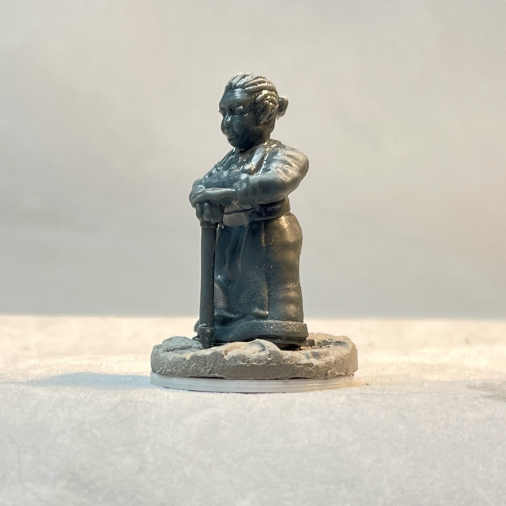 3D Printable Fantasy Villagers by Harry's 3d Sculpting