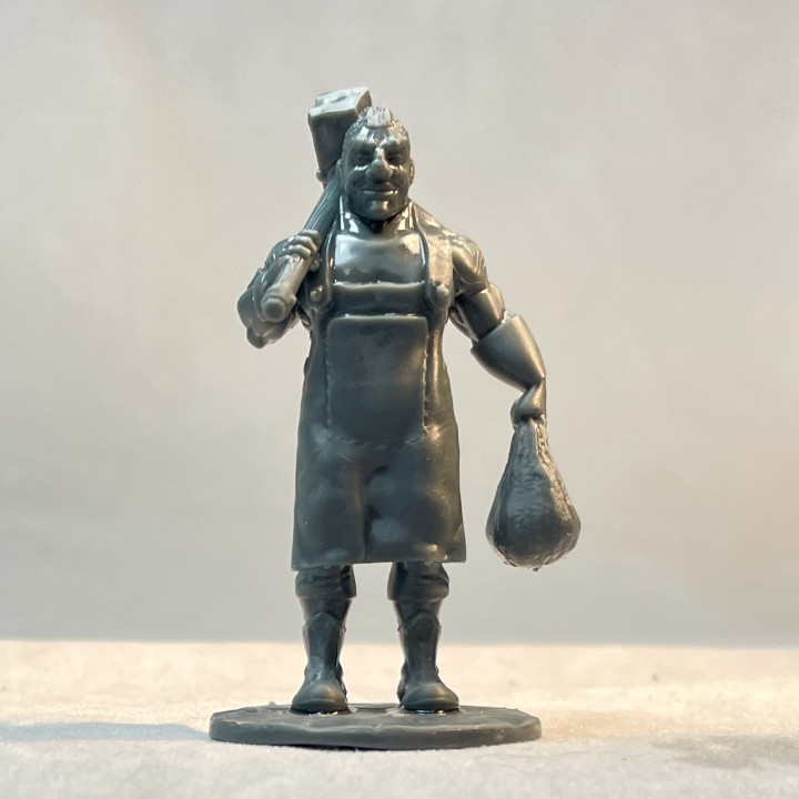 3D Printable Fantasy Villagers by Harry's 3d Sculpting