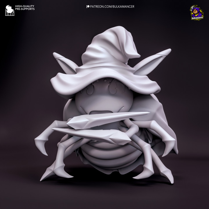 3D Printable Chibi Spiders | 70mm by Bulkamancer Sculpts