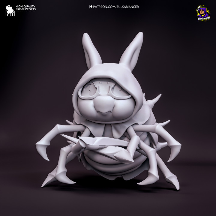 3D Printable Chibi Spiders | 70mm by Bulkamancer Sculpts