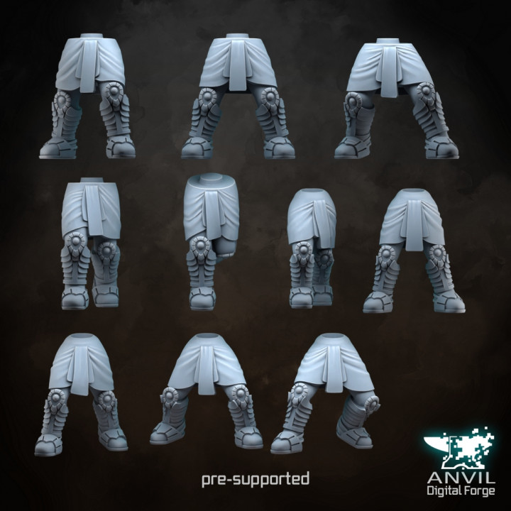 3D Printable Astral Kingdom Warriors - Anvil Digital Forge November ...