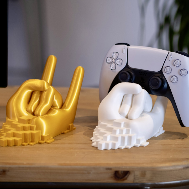 3D Printable Hand Controller Holder MKII by Holoprops
