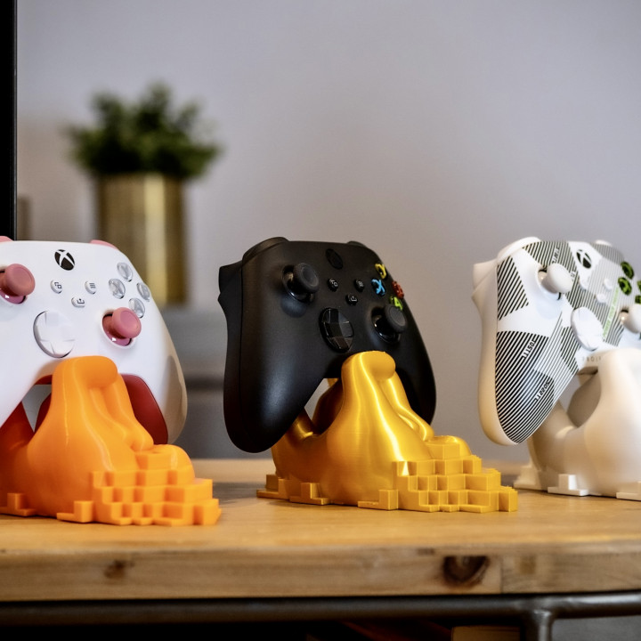 3D Printable Hand Controller Holder MKII by Holoprops