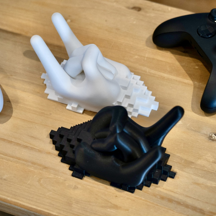 3D Printable Hand Controller Holder MKII by Holoprops