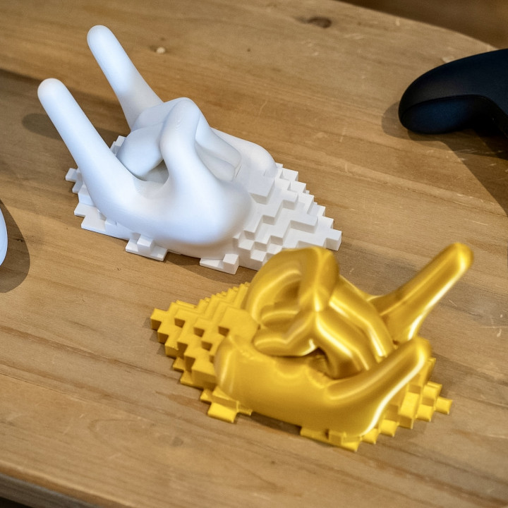 3D Printable Hand Controller Holder MKII by Holoprops