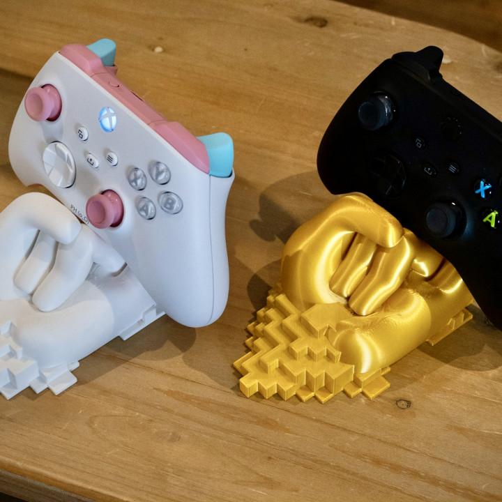3D Printable Hand Controller Holder MKII by Holoprops