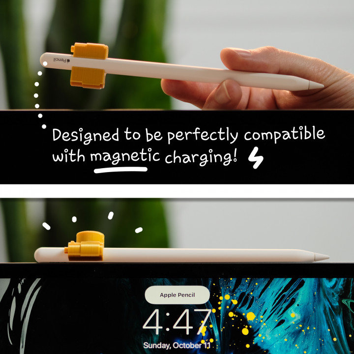 3D Printable Apple Pencil Camera Clip by Holoprops