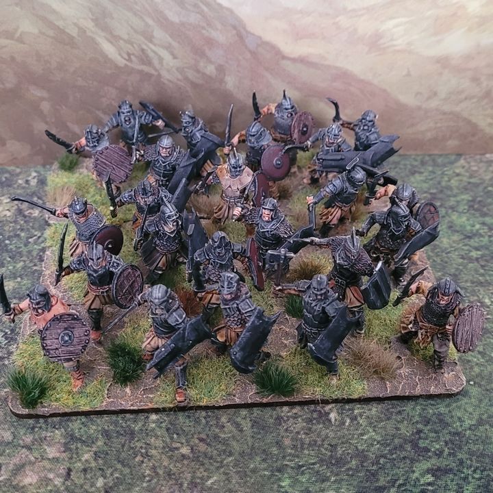 3D Print of Orc Warrior Modular Kit by Gra55h0pper