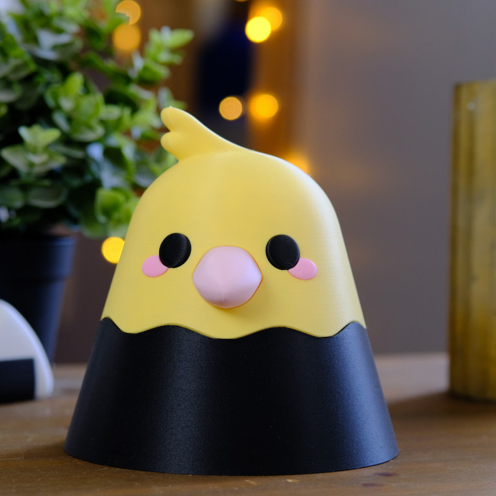 3d Printable Kawaii Bird Loot Box By Holoprops
