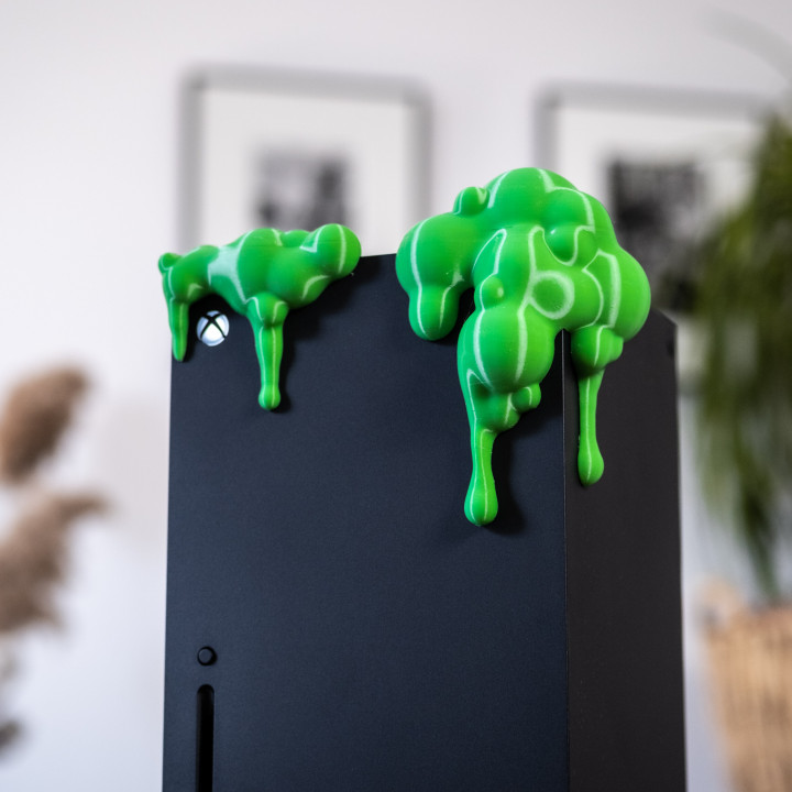 3D Printable Xbox Slime Decor by Holoprops