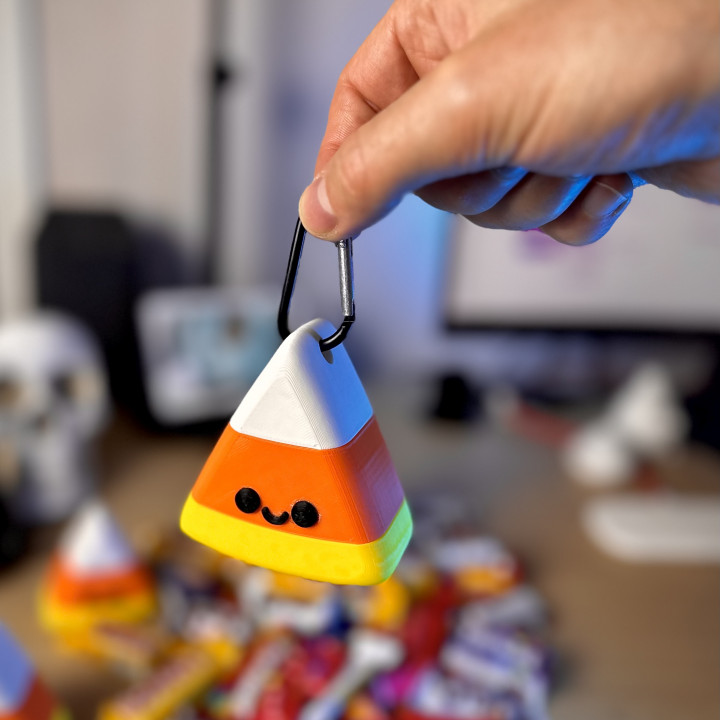 3D Printable Cute Candy Corn by Holoprops