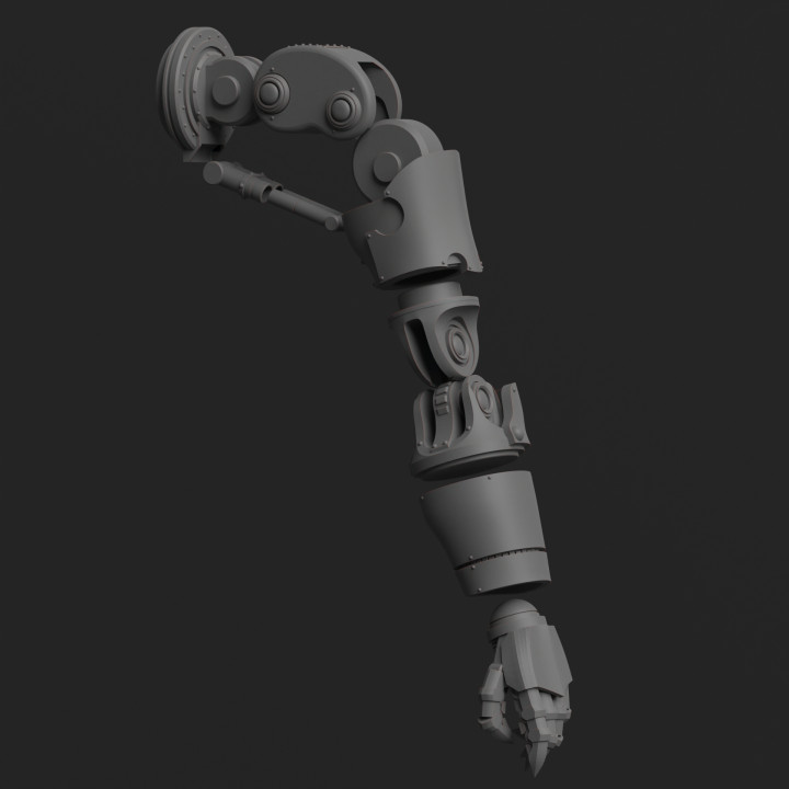 3D Printable Experimental Aditae Alpha Rho 'Nightmare Engine' by ...