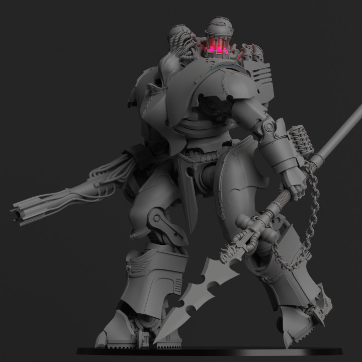 3D Printable Experimental Aditae Alpha Rho 'Nightmare Engine' by ...