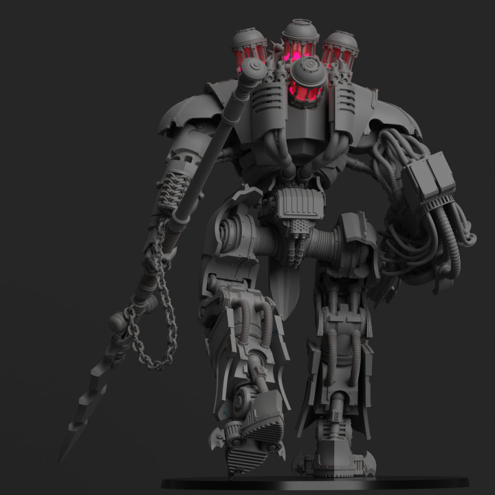 3D Printable Experimental Aditae Alpha Rho 'Nightmare Engine' by ...