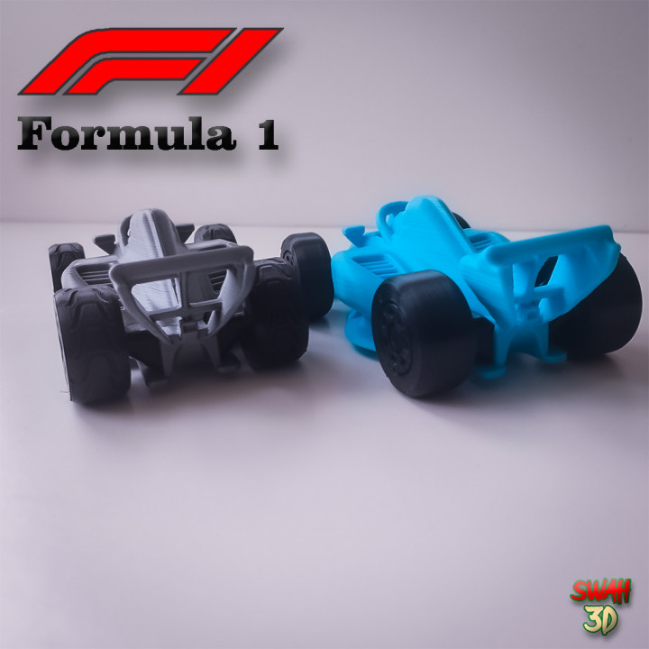 3D Printable FORMULA ONE RACING CARS by Petr