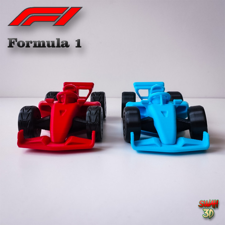 3D Printable FORMULA ONE RACING CARS by Petr