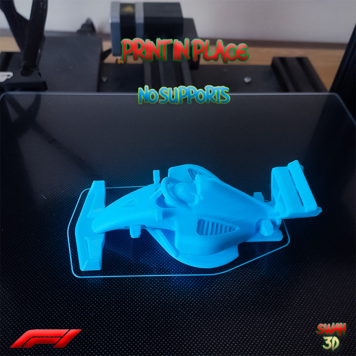 3D Printable FORMULA ONE RACING CARS by Petr