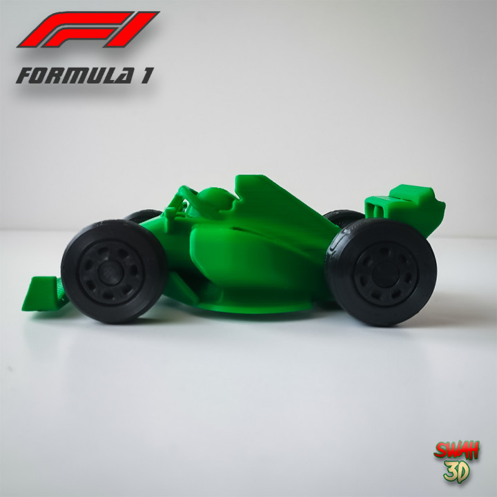 3D Printable FORMULA ONE RACING CARS by Petr