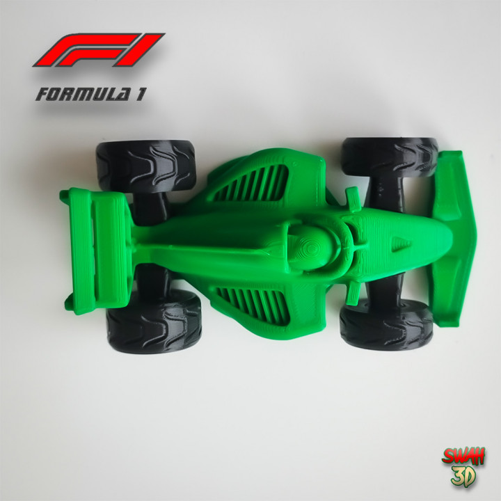 3D Printable FORMULA ONE RACING CARS by Petr