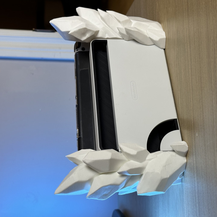 3D Printable Nintendo Switch Crystal Dock - Classic and OLED Version by ...