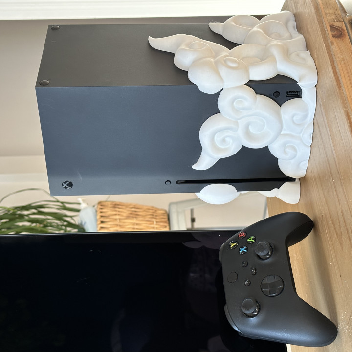 3D Printable Xbox Cloud Dock Series X - Print-in-Place by Holoprops