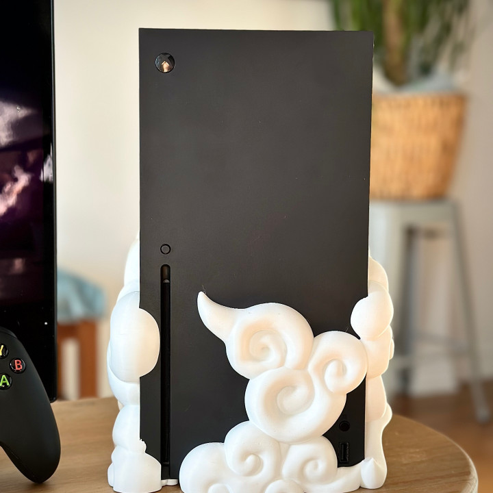 3D Printable Xbox Cloud Dock Series X - Print-in-Place by Holoprops