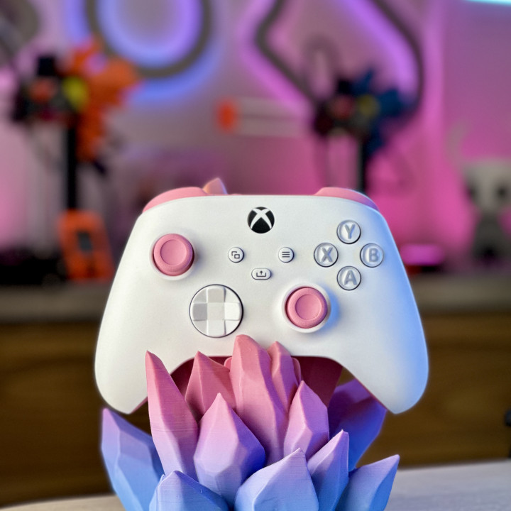 3D Printable Crystal Controller Stand - Playstation / Switch / Xbox by ...