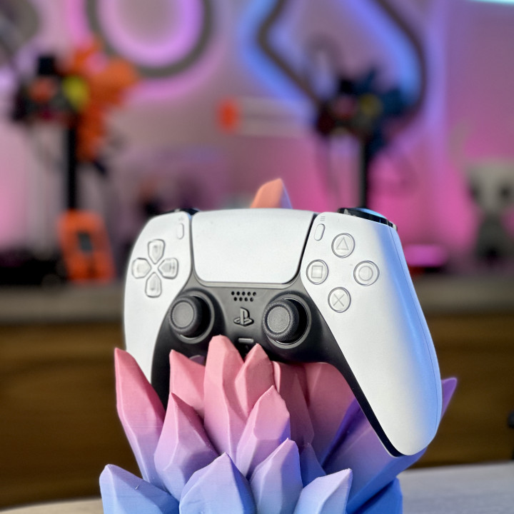3D Printable Crystal Controller Stand - Playstation / Switch / Xbox by ...