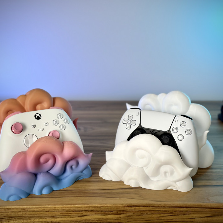 3D Printable Cloud Controller Stand by Holoprops