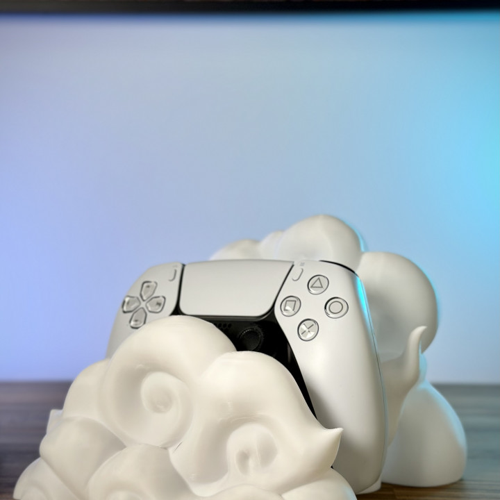 3D Printable Cloud Controller Stand by Holoprops