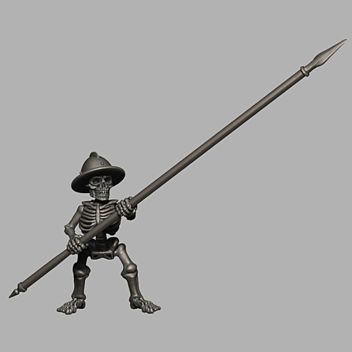 3D Printable Skeleton Halflings by Wargames Atlantic