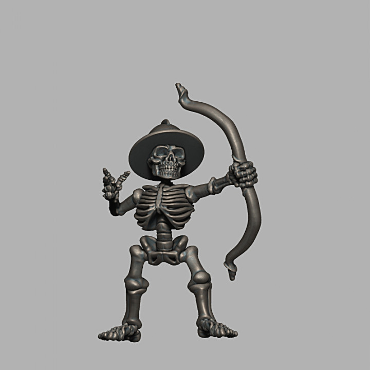 3D Printable Skeleton Halflings by Wargames Atlantic