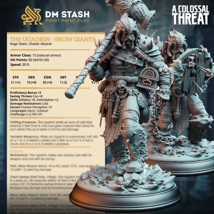 3D Printable DM Stash 5E Campaign - Escape From Khandara by DM Stash