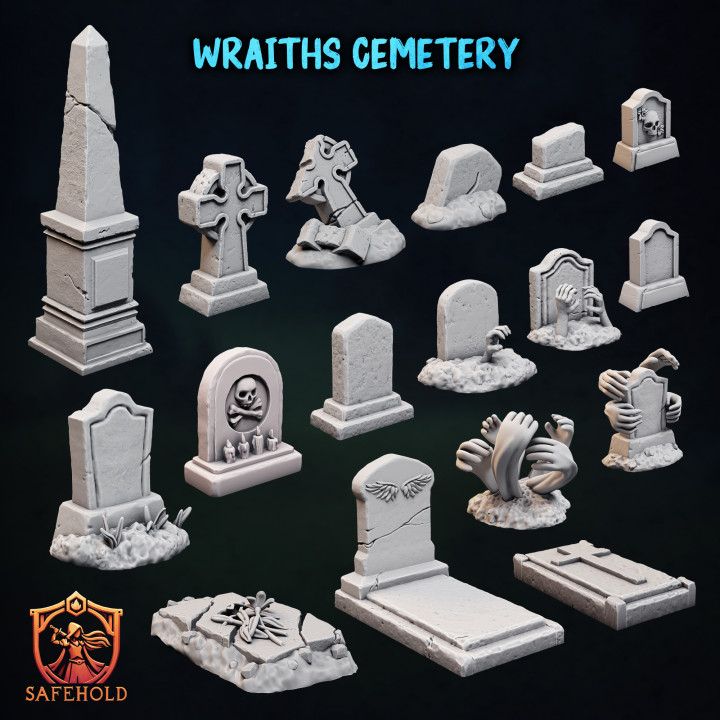 3D Printable Gravestones by Safehold