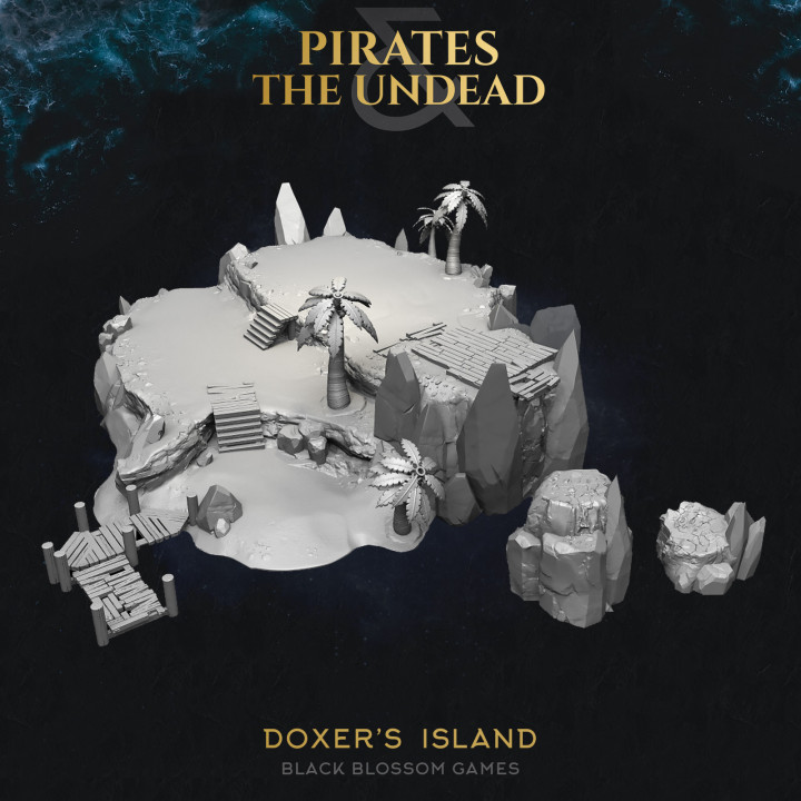 3D Printable UT02EX03 Doxer's Island :: UMC 02 Pirates vs the Undead ...