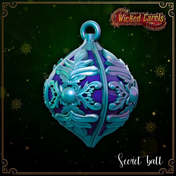 3D Printable Secret ball by Great Grimoire