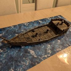 3D Printable Modular ship by Threat Factory