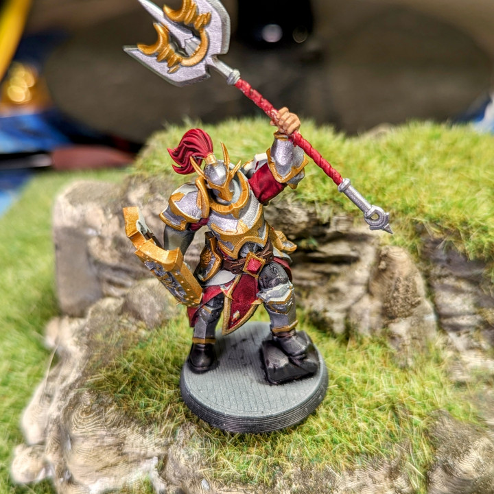 3D Print of Aurora Paladin (Pre-Supported) by anandaray