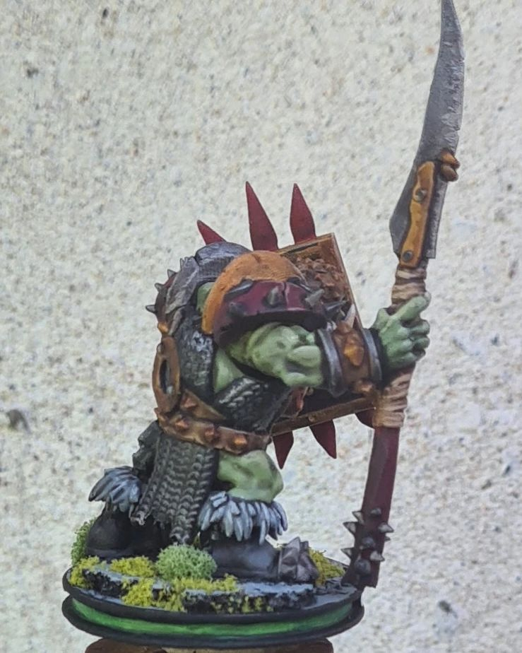 3D Printable Orc Spearmen Battle-Ready regiment (20 Orcs) by Avatars of War