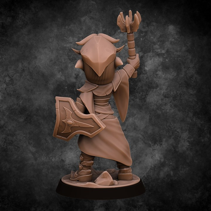 3D Printable Drow hero pack 1 by Deathpunk Studio