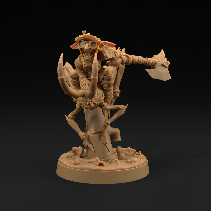3D Printable Rust Monsters | PRESUPPORTED | Scrap Slap Goblin Tribes by The Dragon Trappers Lodge